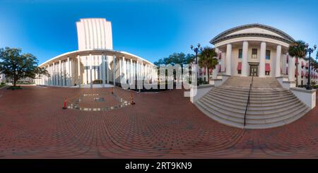 360° view of 360 equirectangular photo of the Florida State Capitol ...