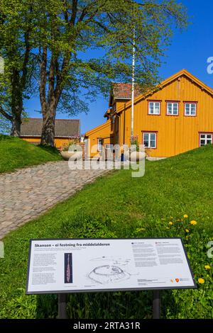 Skansen historic house, Tromso, Troms og Finnmark, Norway Stock Photo ...