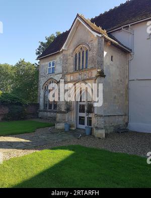 The facade of an old hall in Suffolk, UK Stock Photo - Alamy