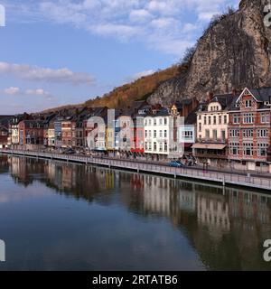 The birthplace of the saxophone, Dinant, Belgium Stock Photo - Alamy