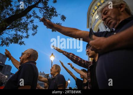 Spanish Falange Rally, Madrid Stock Photo - Alamy