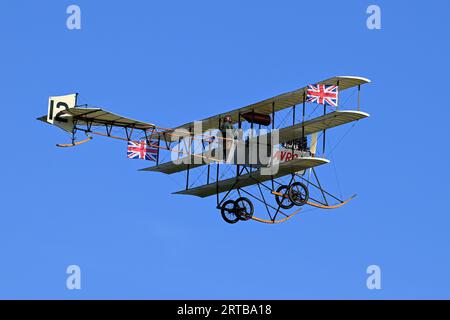 Avro Triplane. Classic vintage Edwardian aircraft Stock Photo - Alamy