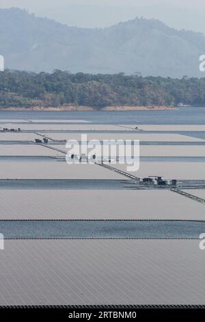 Cianjur, West Java, Indonesia. 12th Sep, 2023. A floating PV plant ...
