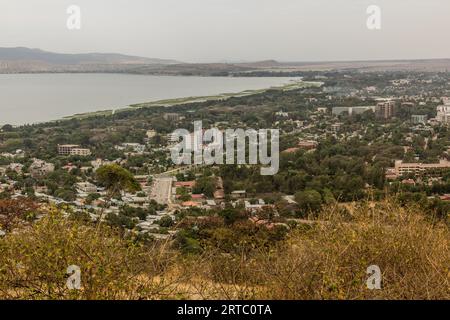 Aerial view of Hawassa city, Ethiopia Stock Photo - Alamy