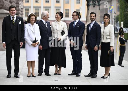 Princess Sofia and speaker of the Swedish Parliament Andreas Norlén ...