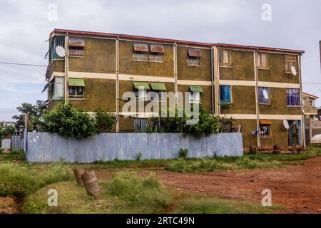 Apartment buildings in Arba Minch, Ethiopia Stock Photo - Alamy