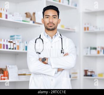 Young Asian professional medical worker waving during telehealth video ...