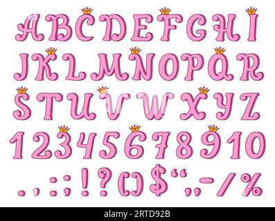 Child baby script letters font hand writing Stock Vector Image & Art ...