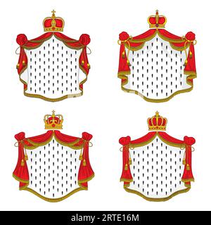 Red king cloak icon cartoon vector. Vampire cape. Super hero Stock ...