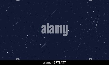 Starry galaxy galaxy space with asteroids and comets, math game ...