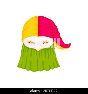 Barranquilla carnival holiday, isolated vector set of items for ...