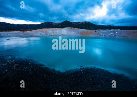 Uzon Caldera in Kronotsky Nature Reserve on Kamchatka Peninsula Stock ...