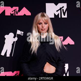 Renee Rapp arrives at the MTV Video Music Awards on Tuesday, Sept. 12 ...