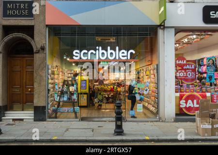 Scribbler shop front on King's Road, Chelsea, London, SW3, England, U.K ...