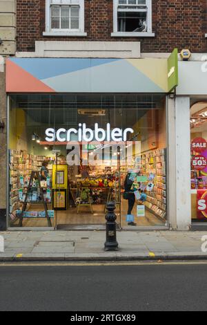Scribbler shop front on King's Road, Chelsea, London, SW3, England, U.K ...