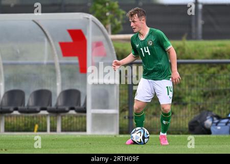 Kaylem Harnett (14) of Ireland pictured during a friendly soccer game ...