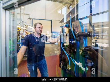 Fulda, Germany. 06th Sep, 2023. Thomas Engel, plant manager of DB ...