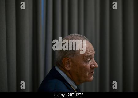 Haiphong, Vietnam. 13th Sep, 2023. Luc Bertrand, Chairman of Ackermans ...