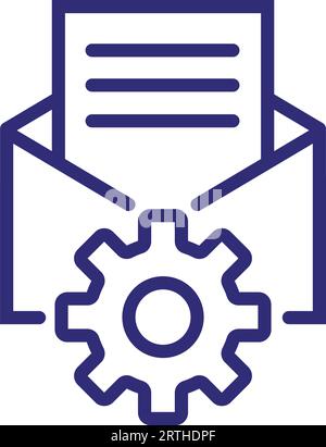 Optimization icon. Monochrome simple line Data Science icon for ...