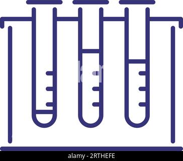 Chemical Laboratory icon. Monochrome simple Bioengineering icon for ...