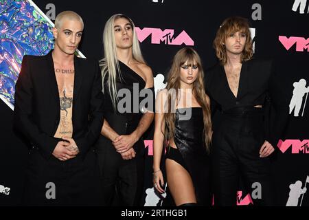 Damiano David, Ethan Torchio, Victoria De Angelis and Thomas Raggi of ...