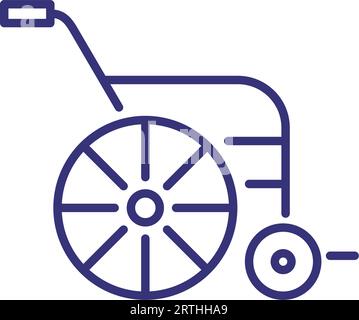 Mobility line icon. Monochrome simple Mobility outline icon for ...