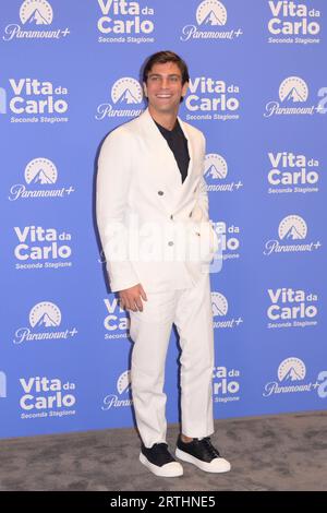 Filippo Contri attends the photocall of new Paramount+ series Vita da ...