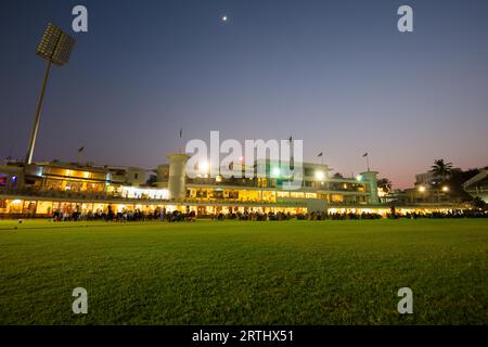 The famous Cricket Club of India, Brabourne Stadium on a summer's ...