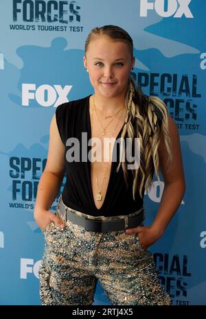 JoJo Siwa, a cast member in season two of "Special Forces: World's ...