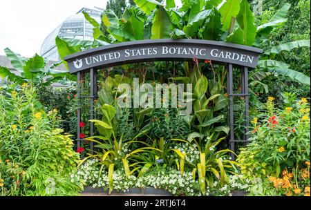 The United States Botanic Garden Washington DC USA Stock Photo - Alamy