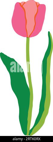 Simple Flower Illustration Vector File Stock Vector Image & Art - Alamy