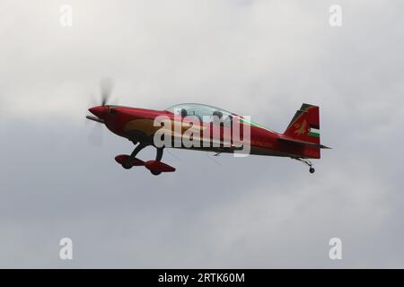 RJF04, an Extra EA.330LX aircraft from the Royal Jordanian Falcons ...