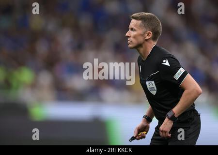 The Referee of the match Alejandro Hernandez of the Spain during UEFA ...