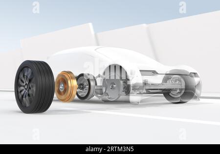 Electric motor stator Stock Photo - Alamy