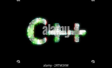 lighting cybernetic text VIRTUAL REALITY on black - meta universe ...