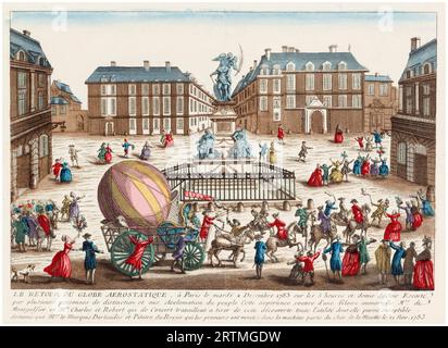 Charles - Robert Balloon Stock Photo - Alamy