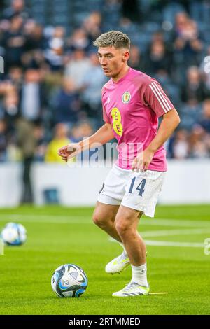 BILLY GILMOUR, professional football player, during a training session ...