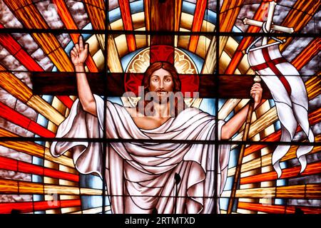 The Resurrection - Jesus Christ rises from the dead Stock Photo - Alamy