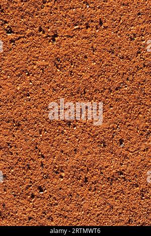 Background of red granular sand with high iron content Stock Photo - Alamy