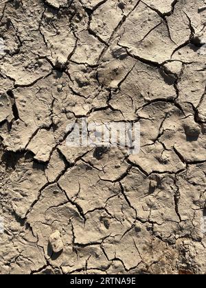 Dried mud, drought conditions, Scotland Stock Photo - Alamy