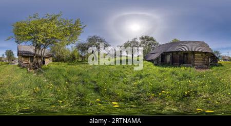 360° view of The abandoned mansion - Alamy