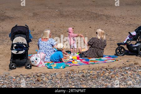 Saltburn by the Sea Generic Scenery and Beach Activities Stock Photo ...
