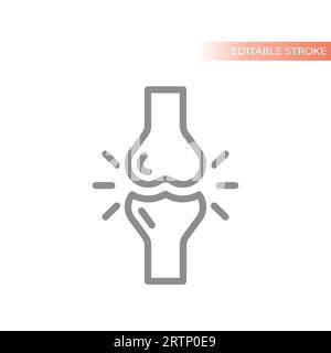 Human bones and joints vector medical anatomy poster with skeletal body ...