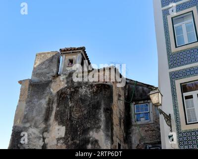 Traditional architecture and street views of Lisbon, Portugal Stock ...