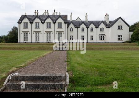 The empty Manor House in Loughgall County Armagh Northern Ireland UK ...