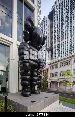 KAWS sculpture display in an outdoor environment to engage with the ...