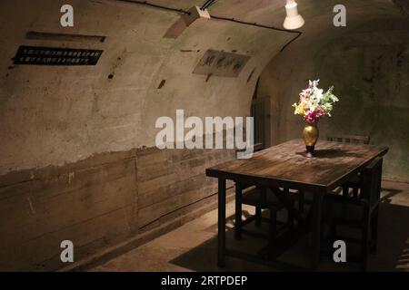 The Former Japanese Navy Underground Headquarters in Naha, Okinawa ...