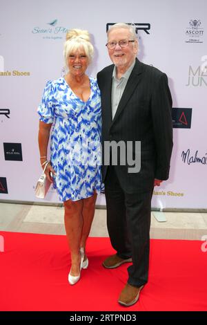 Liverpool. UK. Billy Butler and wife Lesley Butler at the Bolan’s Shoes ...
