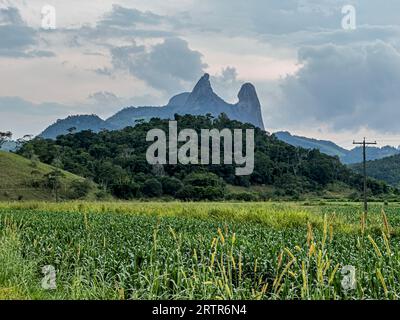 The Friar and the Nun rock Stock Photo - Alamy