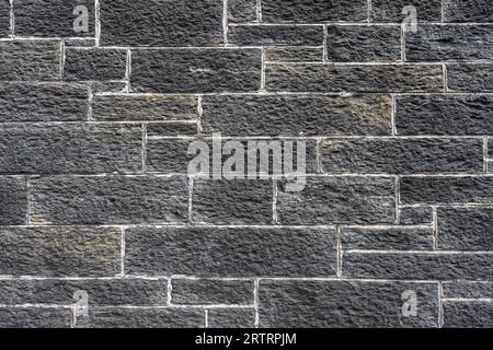 Slate masonry units, full-size, background Stock Photo - Alamy